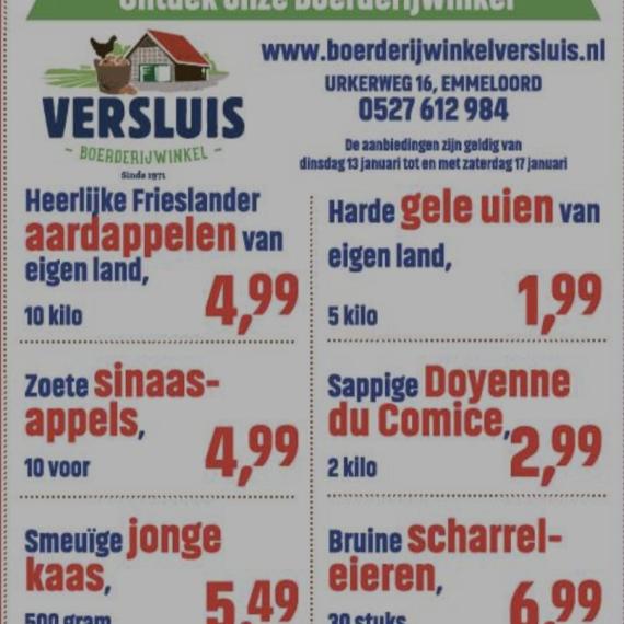 Homepagina Versluis | Landwinkel Versluis